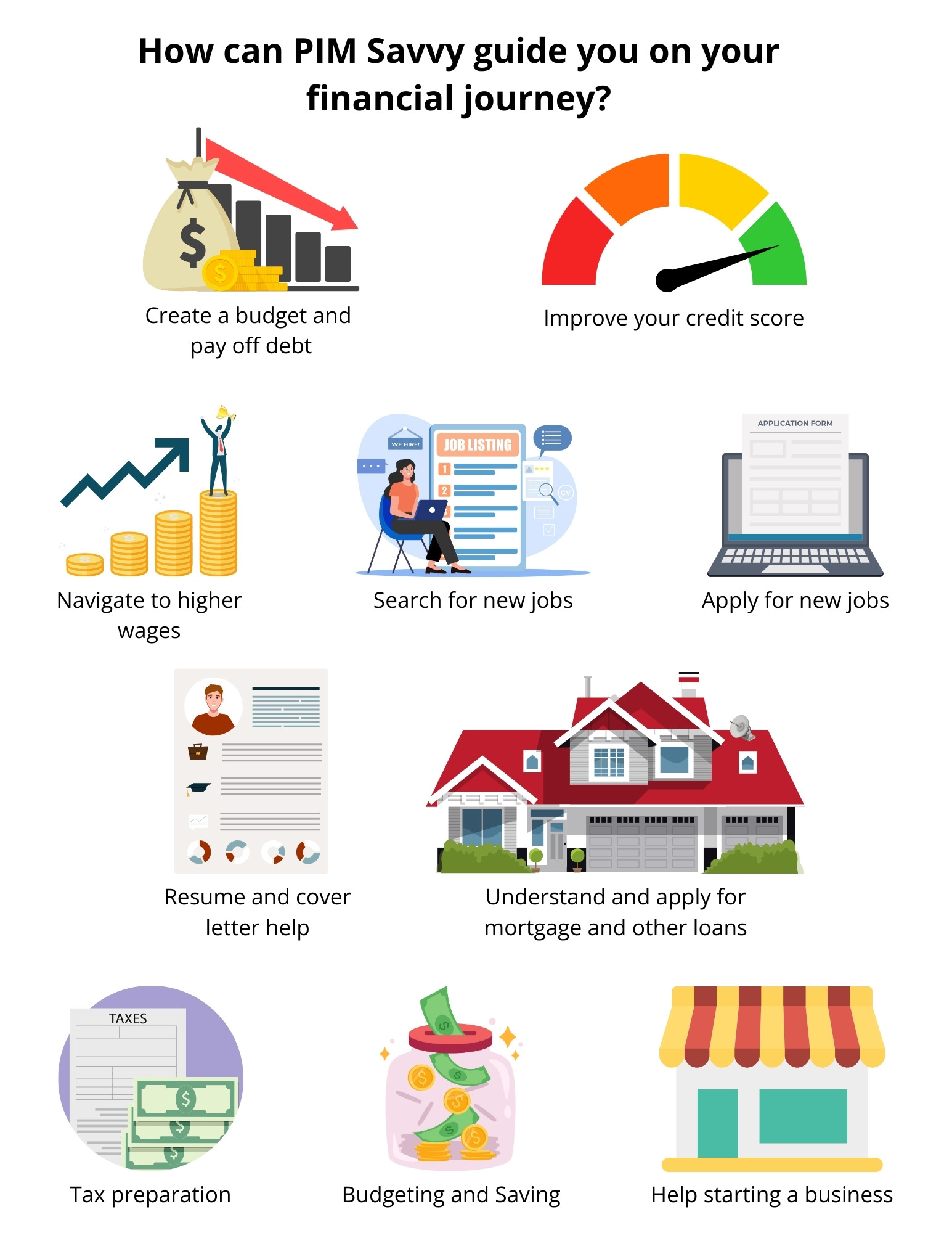 Financial Journey Pim Savvy